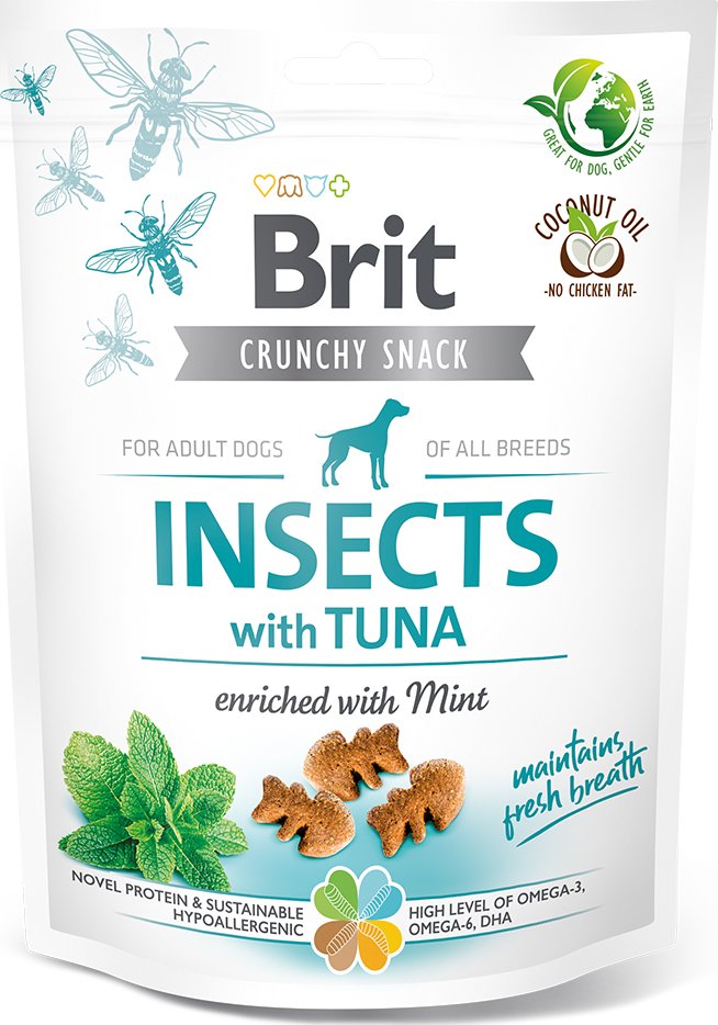 Brit Care Crunchy Cracker Insects with Tuna 200 g od 61 Kč - Zbozi.cz