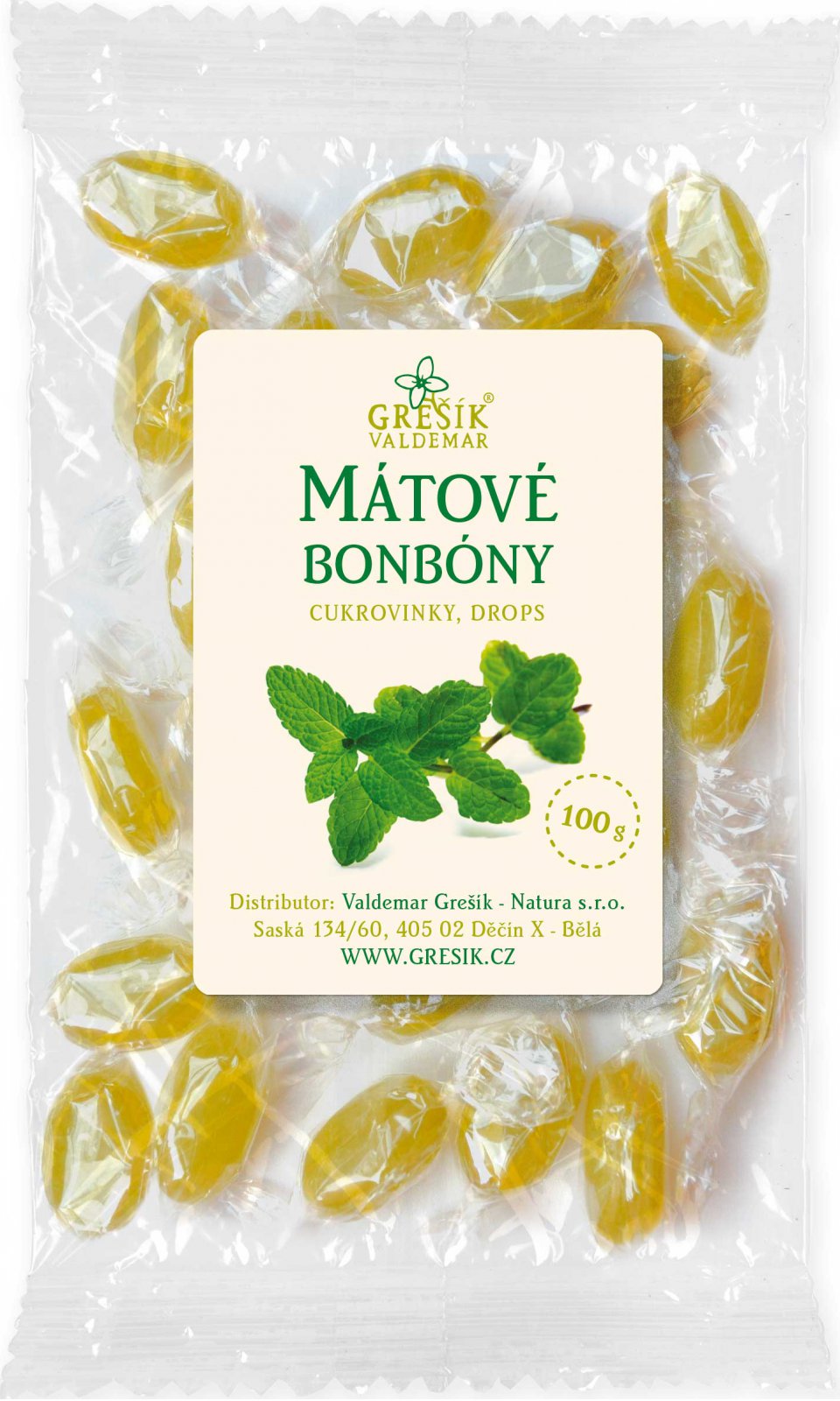 Valdemar Grešík Mátové bonbóny 100 g od 48 Kč - Zbozi.cz