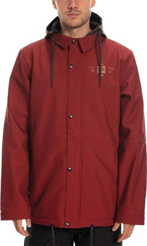 686 Waterproof Coaches Jacket Rusty Red XL - Zbozi.cz