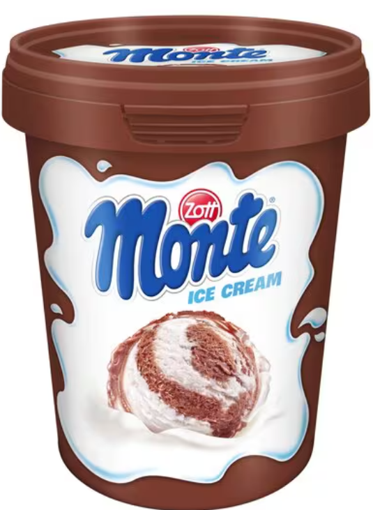 Zott Monte Ice Cream 460 ml čokoláda/lískový oříšek - Zbozi.cz