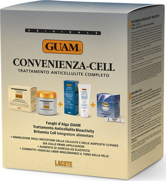 Deadia Cosmetics Guam Convenienza Cell sada proti celulitidě 3 ks ...