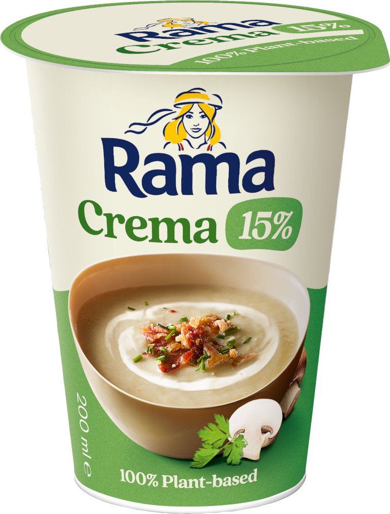 Rama Crema 100% rostlinná alternativa na vaření 15 % 200 ml od 40 Kč ...