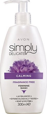 Avon Simply Delicate Fragrance Free Feminine Wash 300 ml - Zbozi.cz