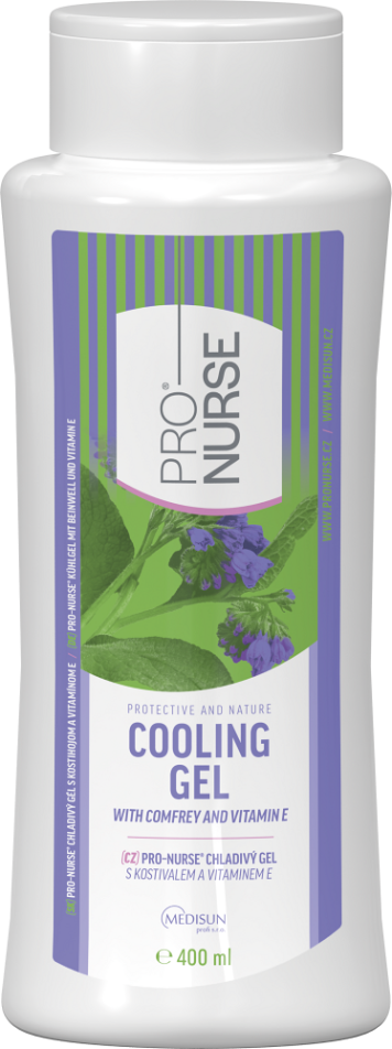 ProNURSE Chladivý gel s kostivalem a vitaminem E 400 ml - Zbozi.cz