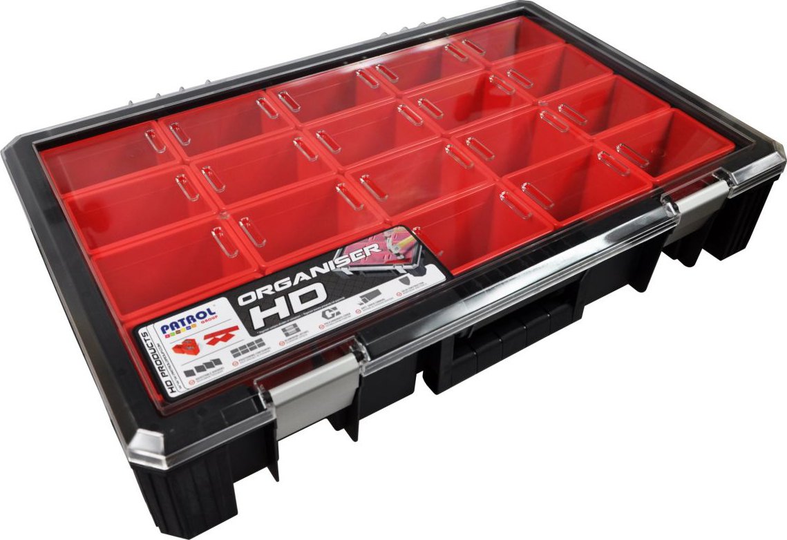 Patrol box s organizérem 390 x 600 x 110 mm od 652 Kč - Zbozi.cz