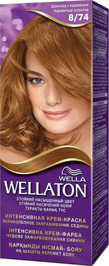 Wella Professionals Wellaton Intense Color Cream 110 ml 8/74 čokoládový ...