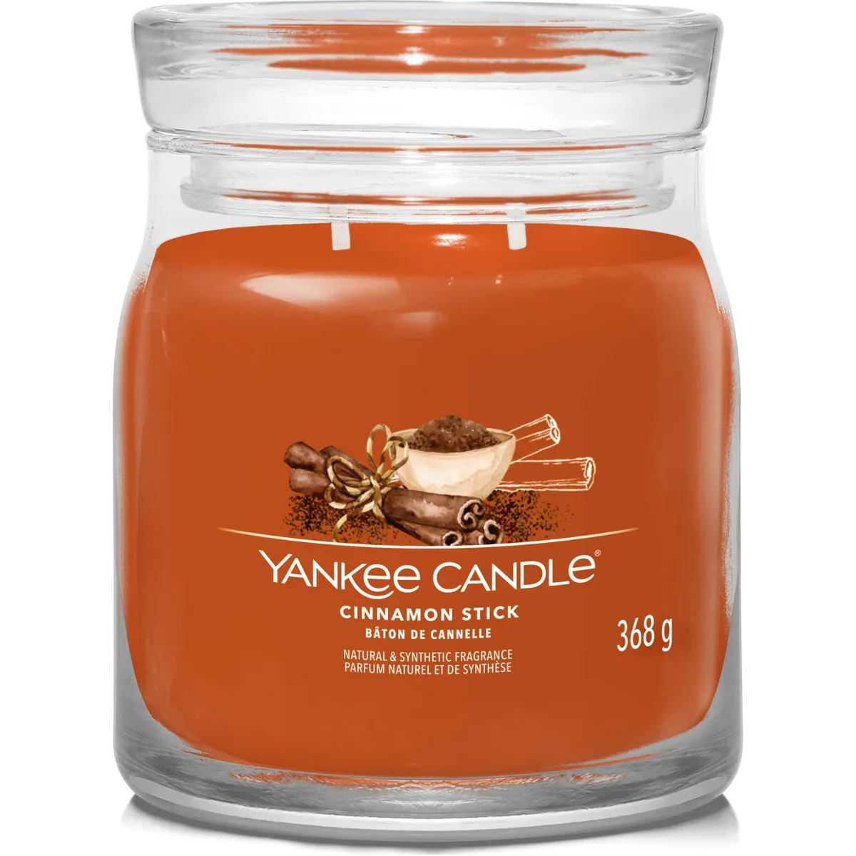 Foto Svíčka Yankee Candle Signature Cinnamon Stick 368 g - Zbozi.cz