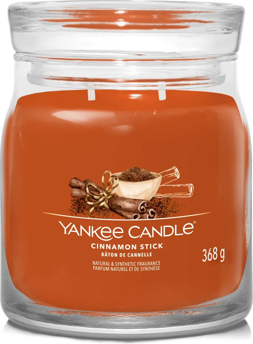 Foto Svíčka Yankee Candle Signature Cinnamon Stick 368 g - Zbozi.cz