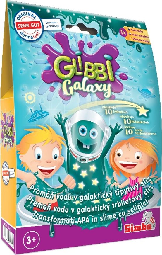 Simba Toys Glibbi Galaxy Slime s hvězdičkami od 109 Kč - Zbozi.cz
