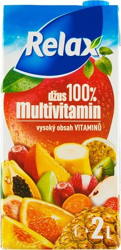 Relax nápoje Multivitamin 100% 2 l - Zbozi.cz