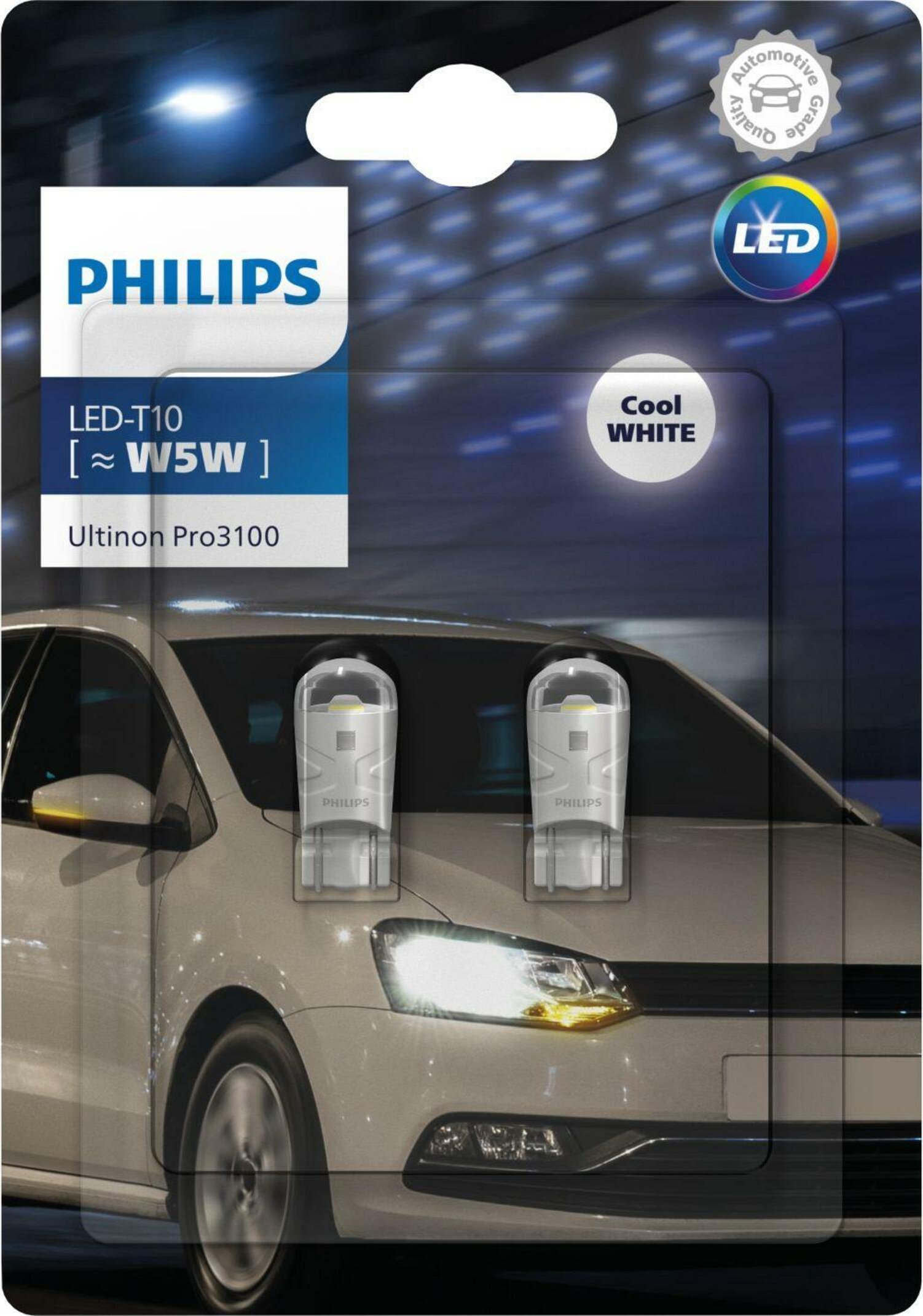 Philips Ultinon Pro3100 11961CU31B2 W5W 12V 0,74W 2 ks od 154 Kč - Zbozi.cz