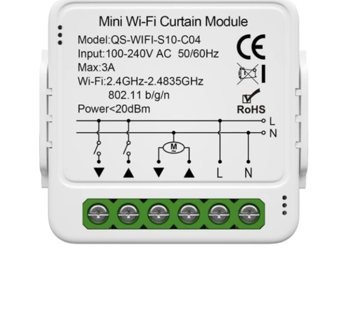 Tuya QS-WIFI-S10-C04 ovladač žaluzií od 370 Kč - Zbozi.cz