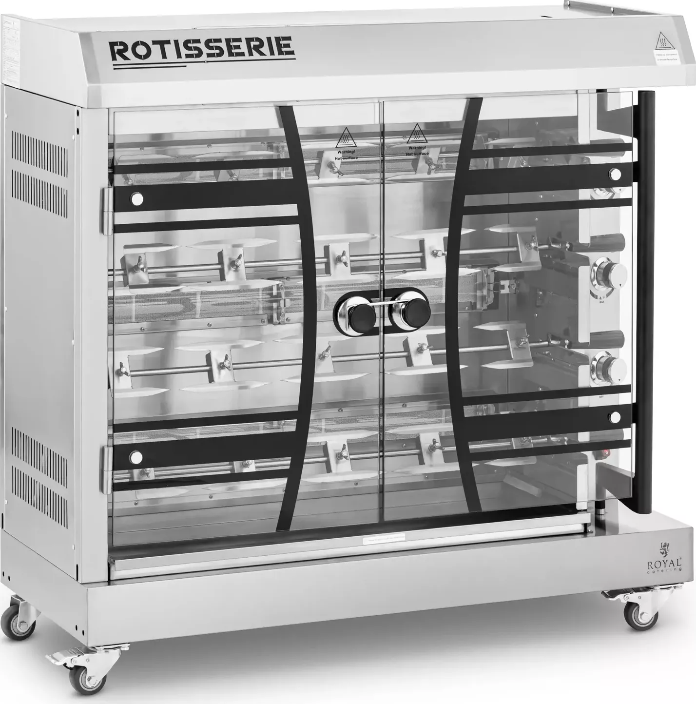 Royal Catering RCGCG-24 plynový gastro gril na kuřata od 34 804 Kč ...