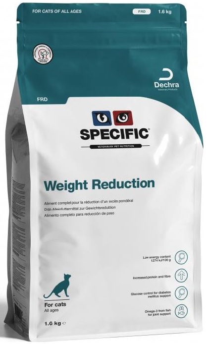 Specific Feline Adult FRD Weight Reduction, 1,6 kg od 400 Kč - Zbozi.cz