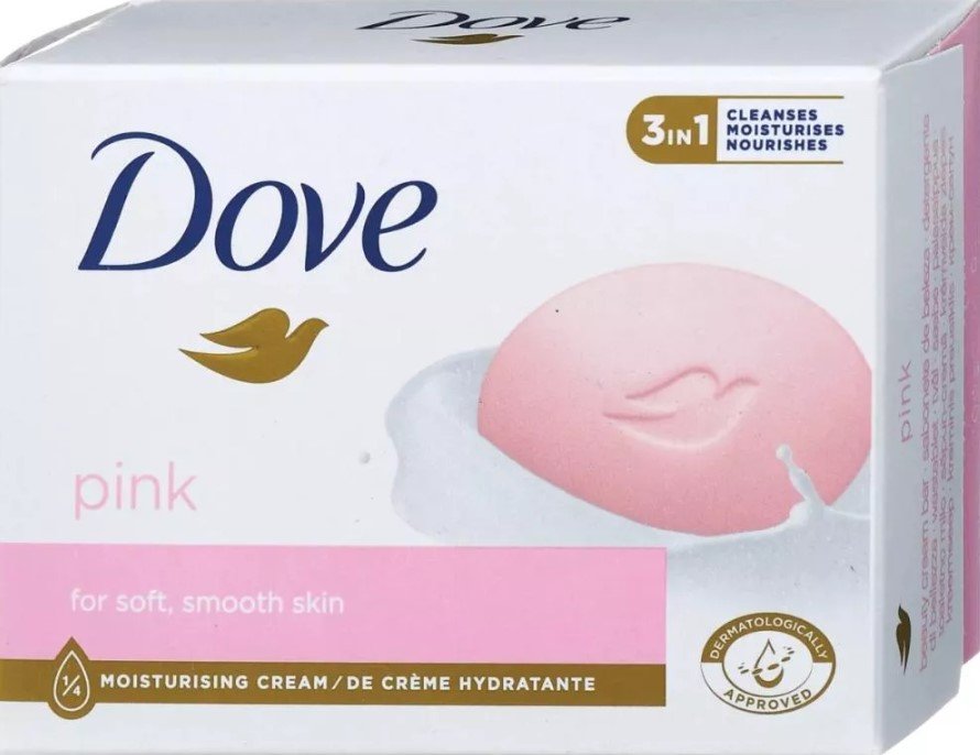 DOVE Pink 3v1 tuhé mýdlo 90 g od 21 Kč - Zbozi.cz