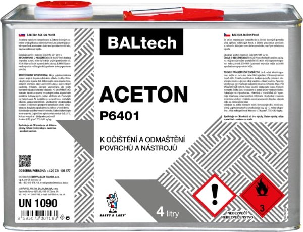 Baltech Aceton 4 l od 276 Kč - Zbozi.cz