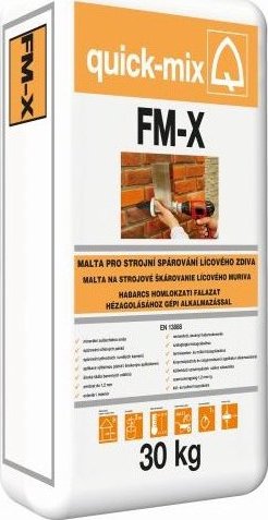 Quick mix FM-X černá 30 kg od 557 Kč - Zbozi.cz