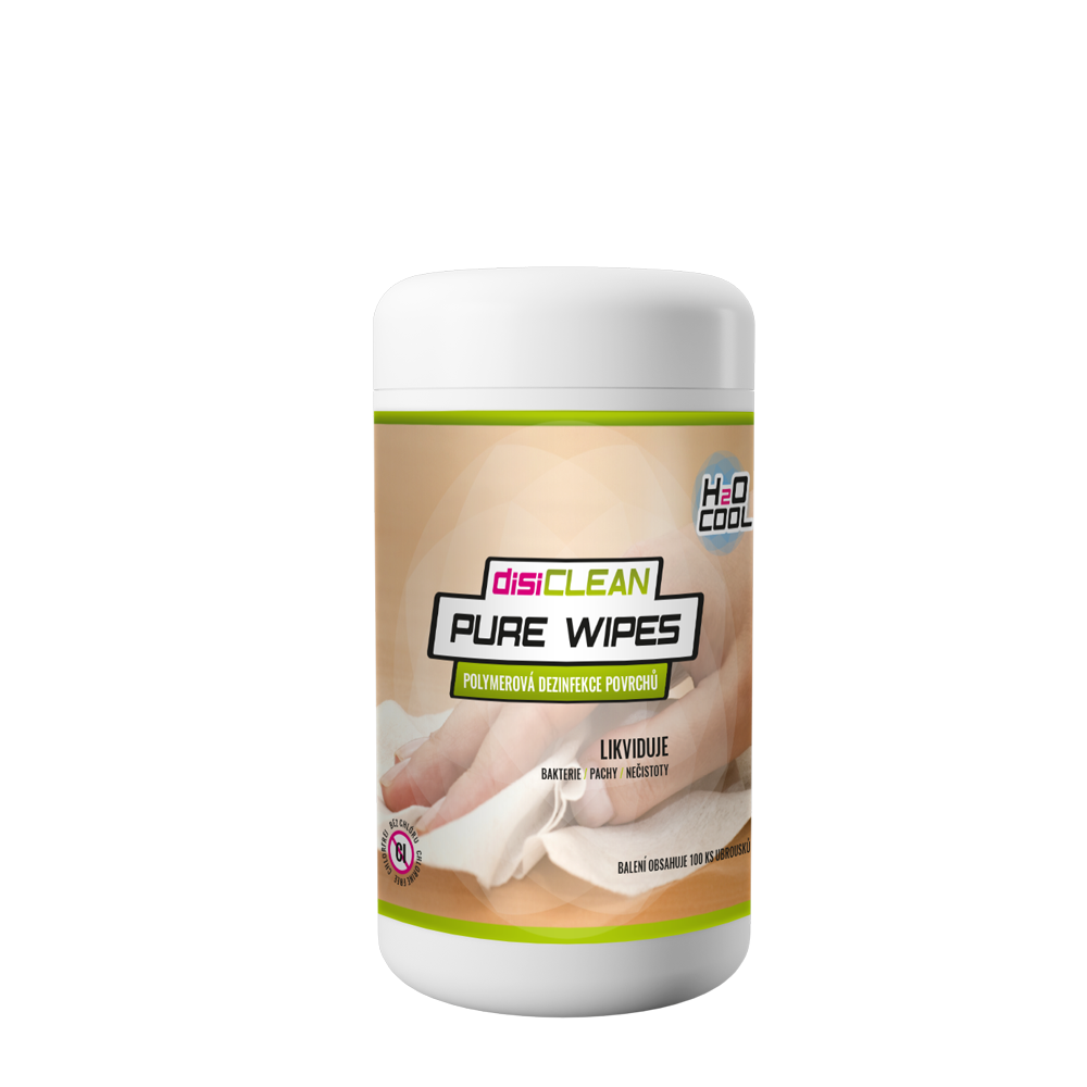 H2O Cool Disiclean Pure Wipes - Zbozi.cz