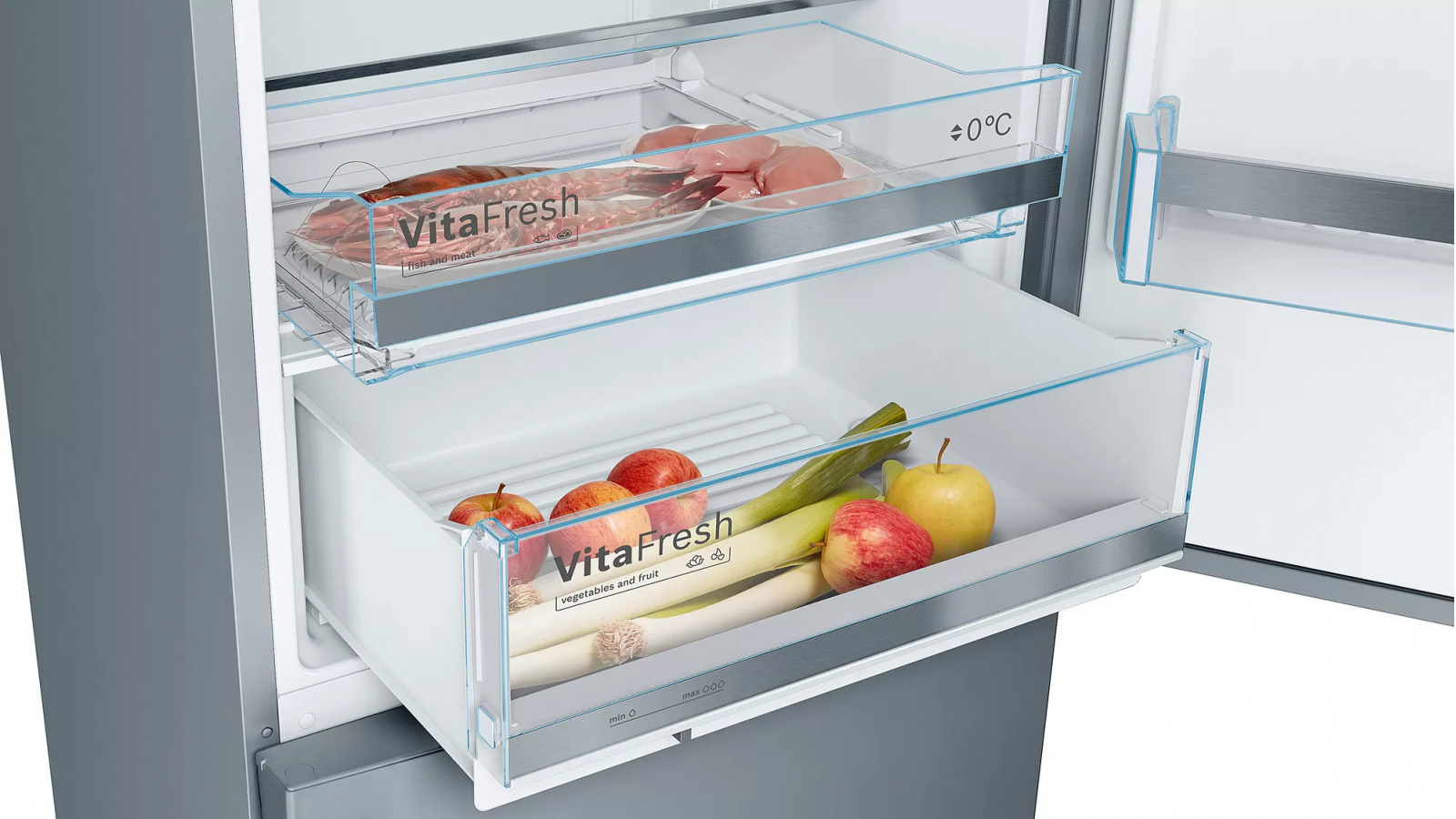 Foto Lednice Bosch KGE49AICA - Zbozi.cz