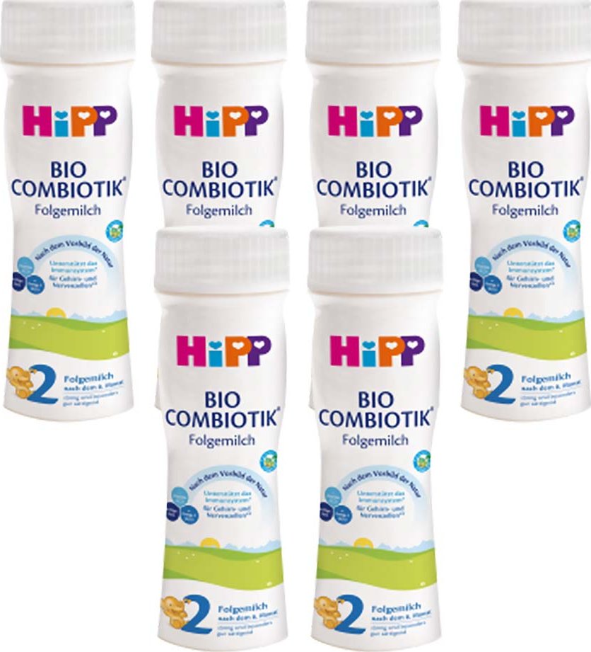HiPP Bio Combiotik 2 tekuté 6 x 200 ml - Zbozi.cz