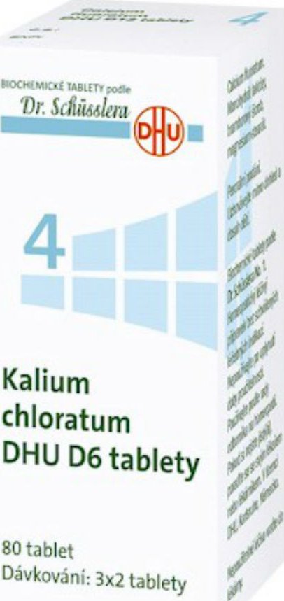 Recenze Dr. Peithner Kalium chloratum DHU D5 - D30 80 tbl. - Zbozi.cz