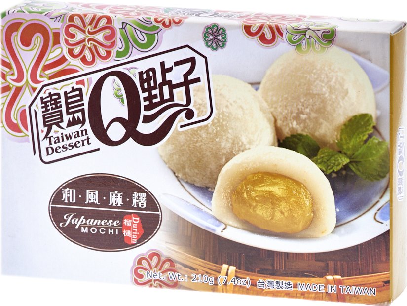 Q Taiwan Dessert Mochi durian 210 g od 75 Kč - Zbozi.cz
