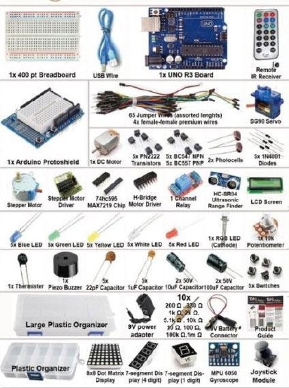 Hadex Arduino Ultimate KIT UNO R3 - Zbozi.cz