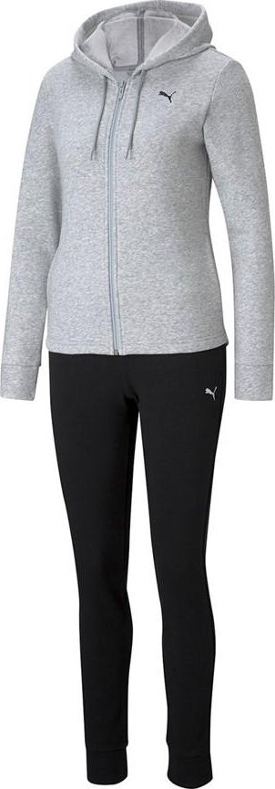 PUMA Classic Hoodie 585961-04 šedá/černá L - Zbozi.cz