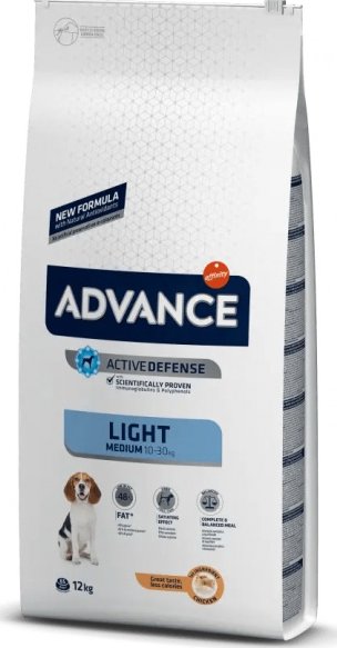 ADVANCE Dog Medium Light 12 kg od 1 399 Kč - Zbozi.cz