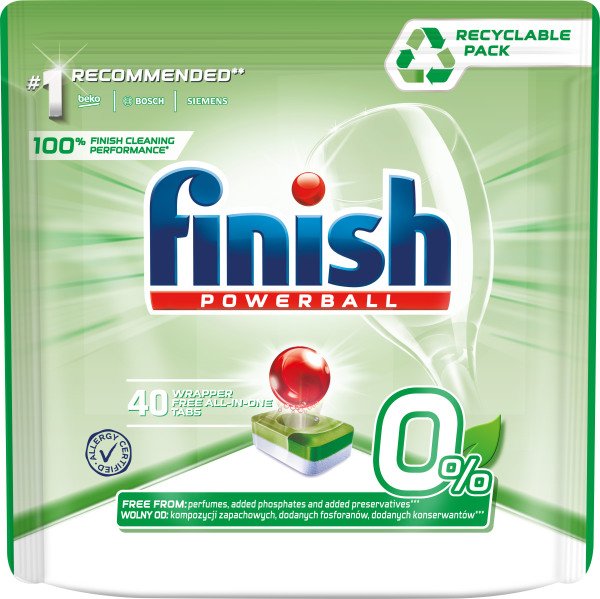 Finish Powerball Green Eco tablety do myčky 40 ks - Zbozi.cz