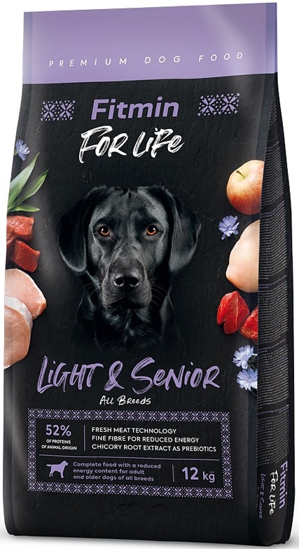 Fitmin For Life Dog Light and Senior Poultry/Pork/Beef 12 kg od 569 Kč ...