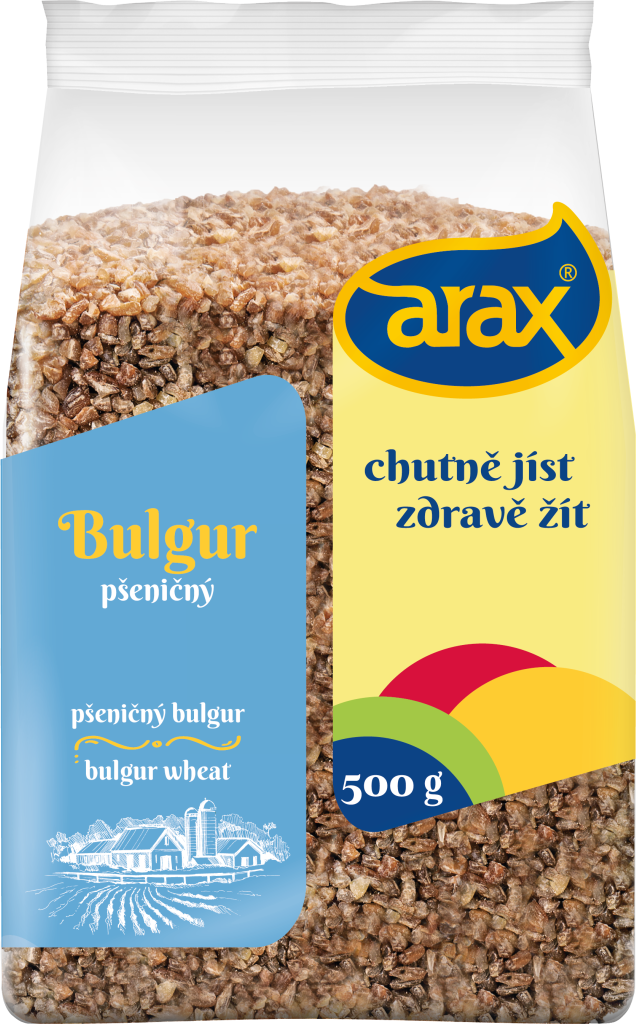 ARAX Hrubý celozrnný bulgur pšeničný 500 g od 34 Kč - Zbozi.cz