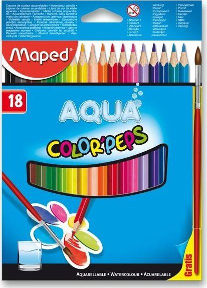 Maped Color'Peps Aqua 18 ks od 136 Kč - Zbozi.cz