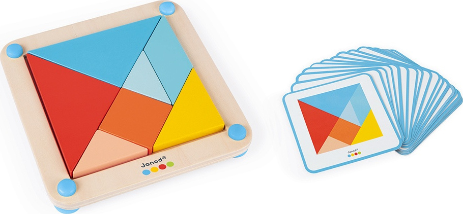 Janod Origami Tangram s předlohami od 502 Kč - Zbozi.cz