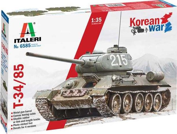 Italeri T-34/85 1:35 - Zbozi.cz