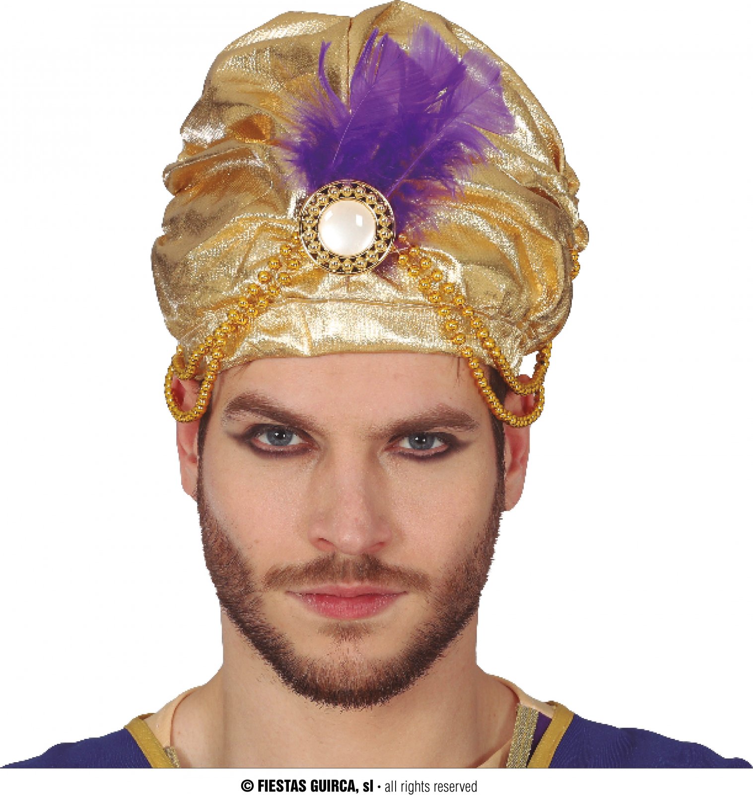 Fiestas Guirca Turban zlatý sultán od 56 Kč - Zbozi.cz