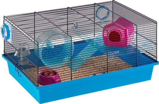 Ferplast Milos Medium 50 x 35 x 25 cm modrá od 795 Kč - Zbozi.cz