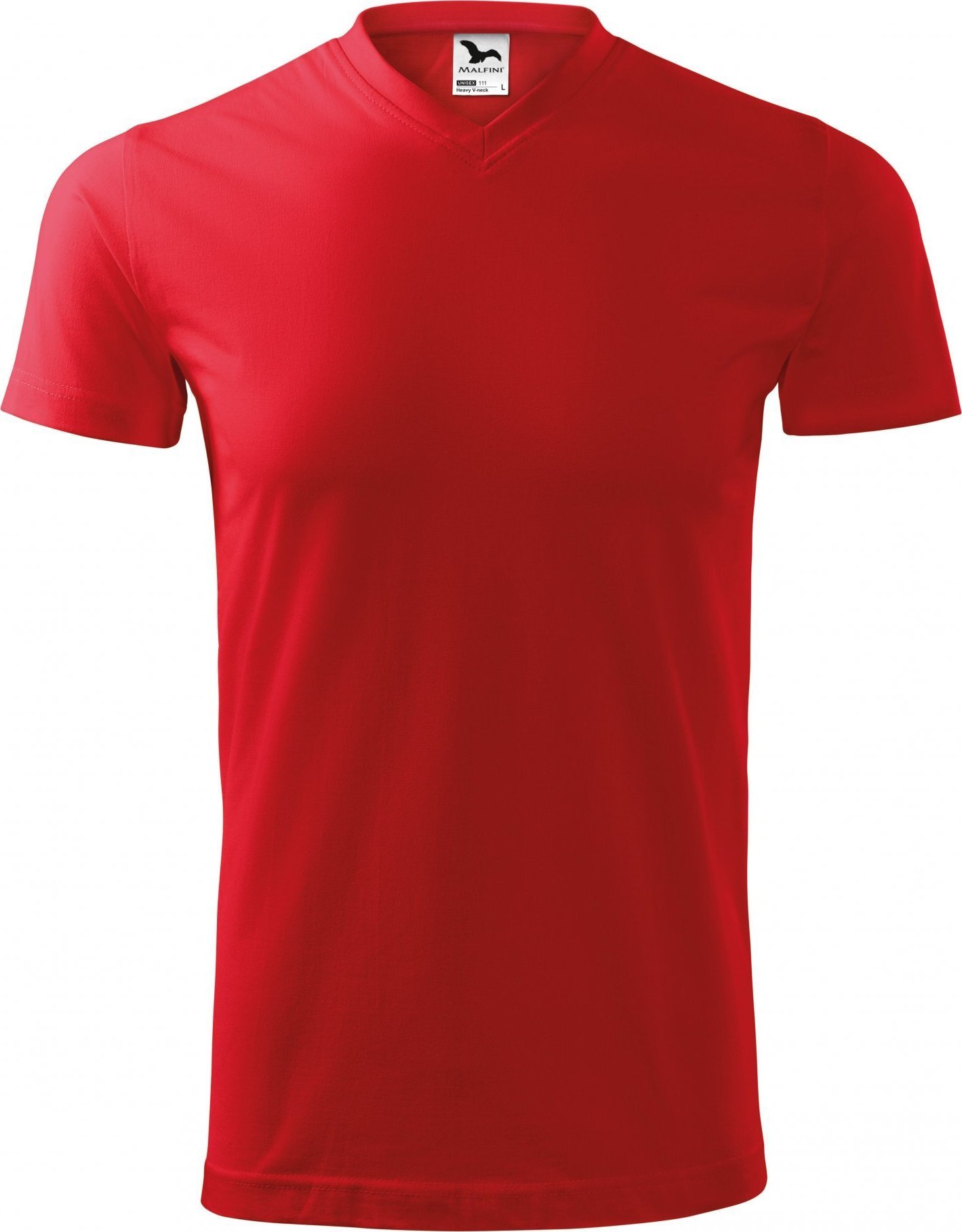 Malfini Heavy V-Neck 111 červené, L od 116 Kč - Zbozi.cz