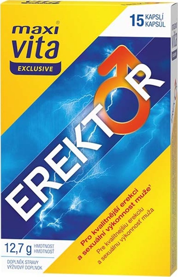 Maxi Vita Exclusive Erektor 15 cps. od 131 Kč - Zbozi.cz