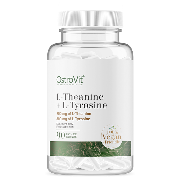 OstroVit L-Theanine + L-Tyrosine 90 cps. od 195 Kč - Zbozi.cz