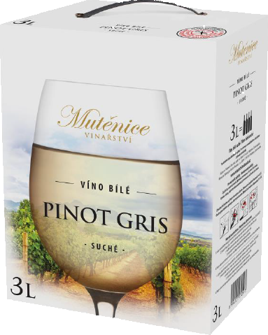 Vinařství Mutěnice Jumbo BIB Pinot Gris 3 l - Zbozi.cz