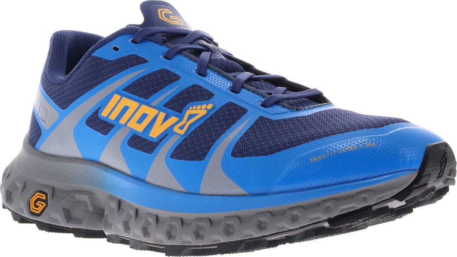 Inov-8 Trailfly Ultra G 300 Max M (S) Blue/Grey/Nectar 48 - Zbozi.cz