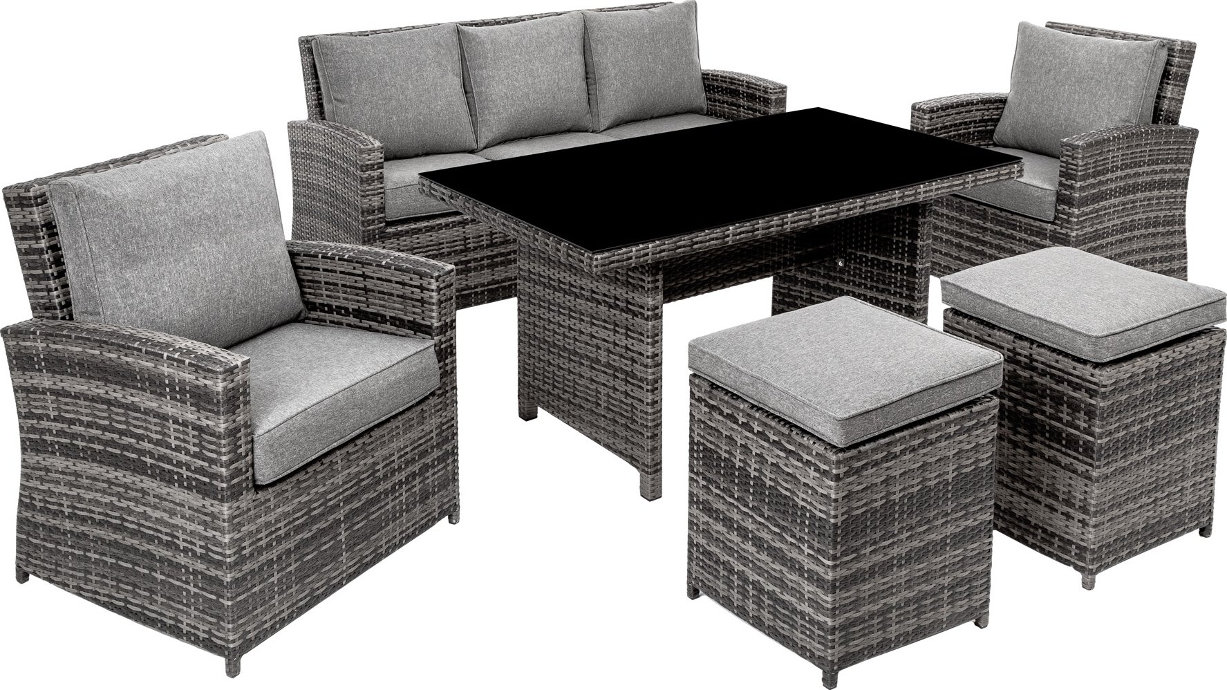 tectake Miami 404808 černá/antracit - Zbozi.cz