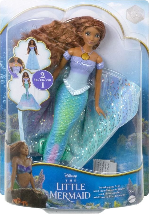 Mattel Disney HLX13 The Little Mermaid Ariel 2v1 od 829 Kč - Zbozi.cz