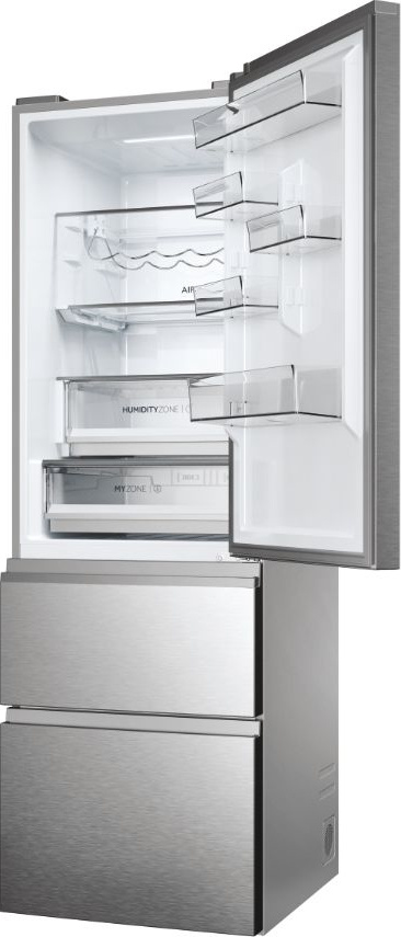 Foto Lednice Haier 3D 60 Serie 5 HTW5618CNMG stříbrná - Zbozi.cz