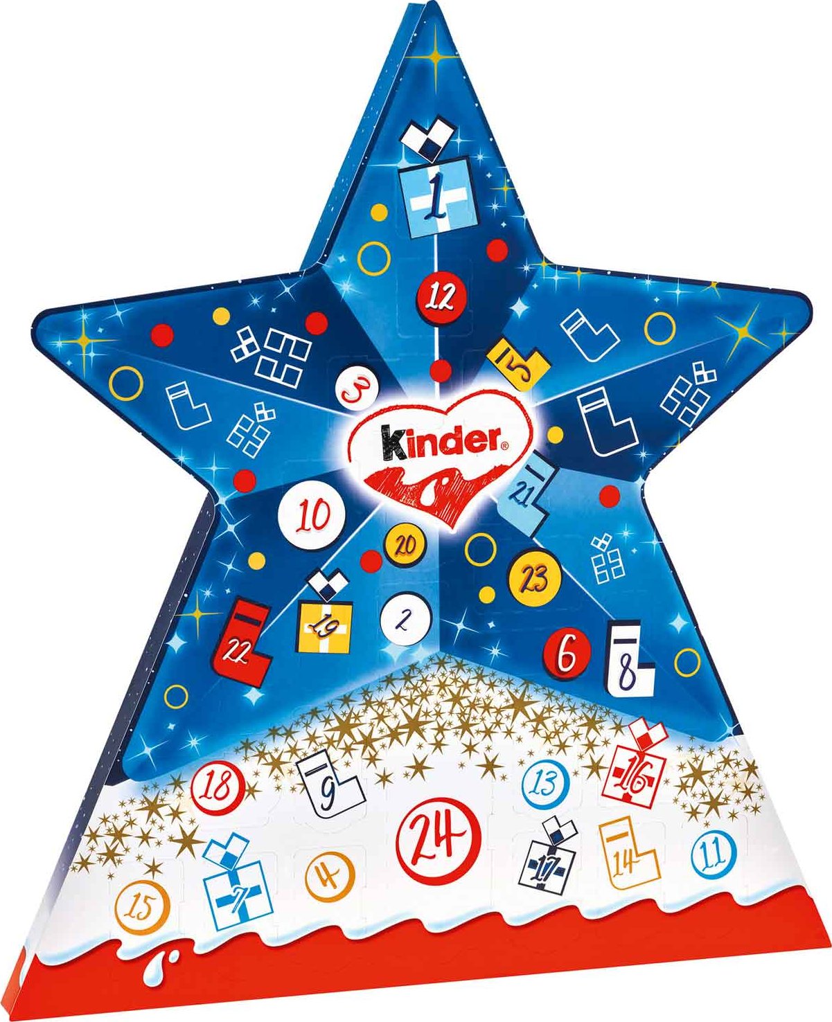 Kinder Star Calendar adventní kalendář 149 g od 150 Kč - Zbozi.cz