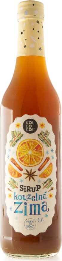 Koldokol Sirup kouzelná zima 500 ml od 120 Kč - Zbozi.cz