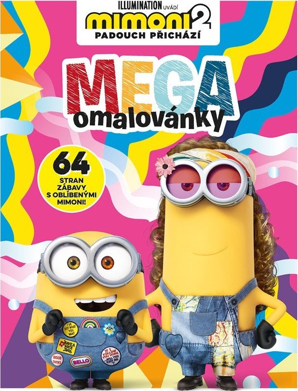 Mimoni 2: Mega omalovánky - Nakladatelství Egmont (2023, brožovaná) od ...