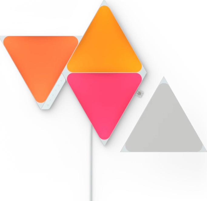 Nanoleaf Shapes Triangles Starter Kit NL47-2002TW-4PK od 2 549 Kč ...