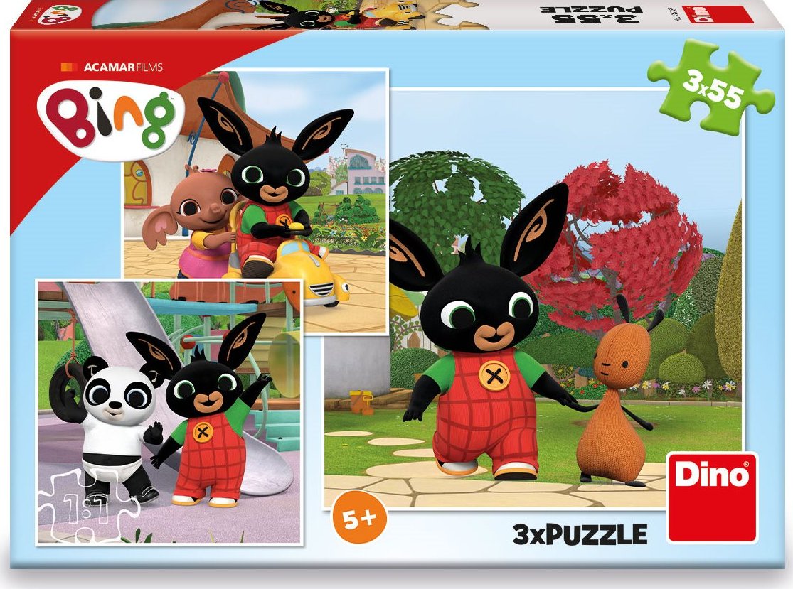 Dino Bing si hraje 3x 55 dílků od 119 Kč - Zbozi.cz
